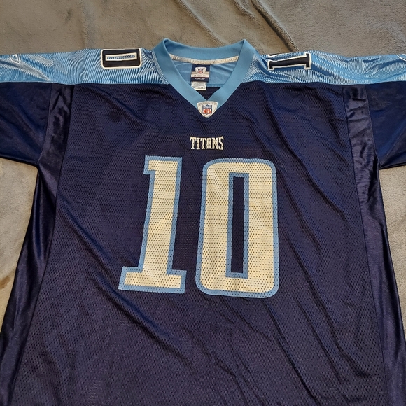 Reebok | Shirts | 0 Nylon Tennessee Titans 10 Vince Young Jersey | Poshmark
